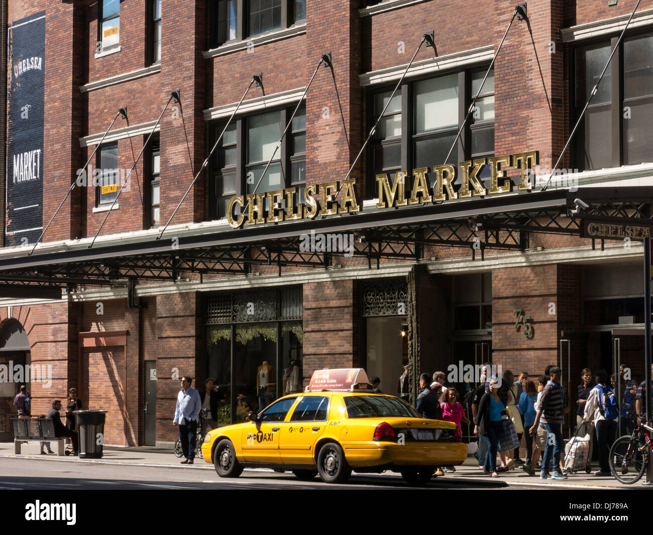 Chelsea Market in Chelsea Neighborhood, NYC Stock Photo - Alamy