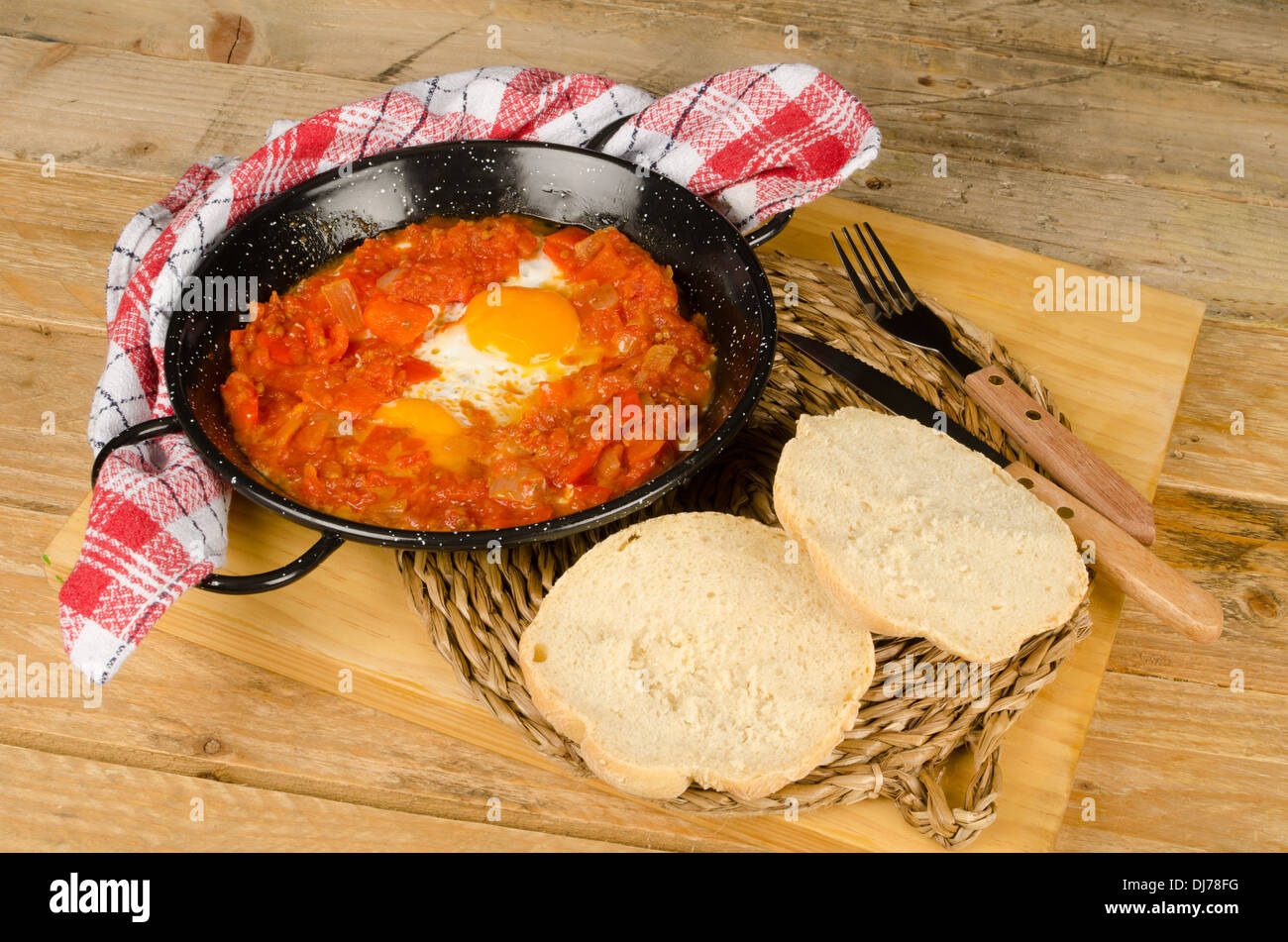 Traditional Middle eastern food served in a pan Stock Photo - Alamy