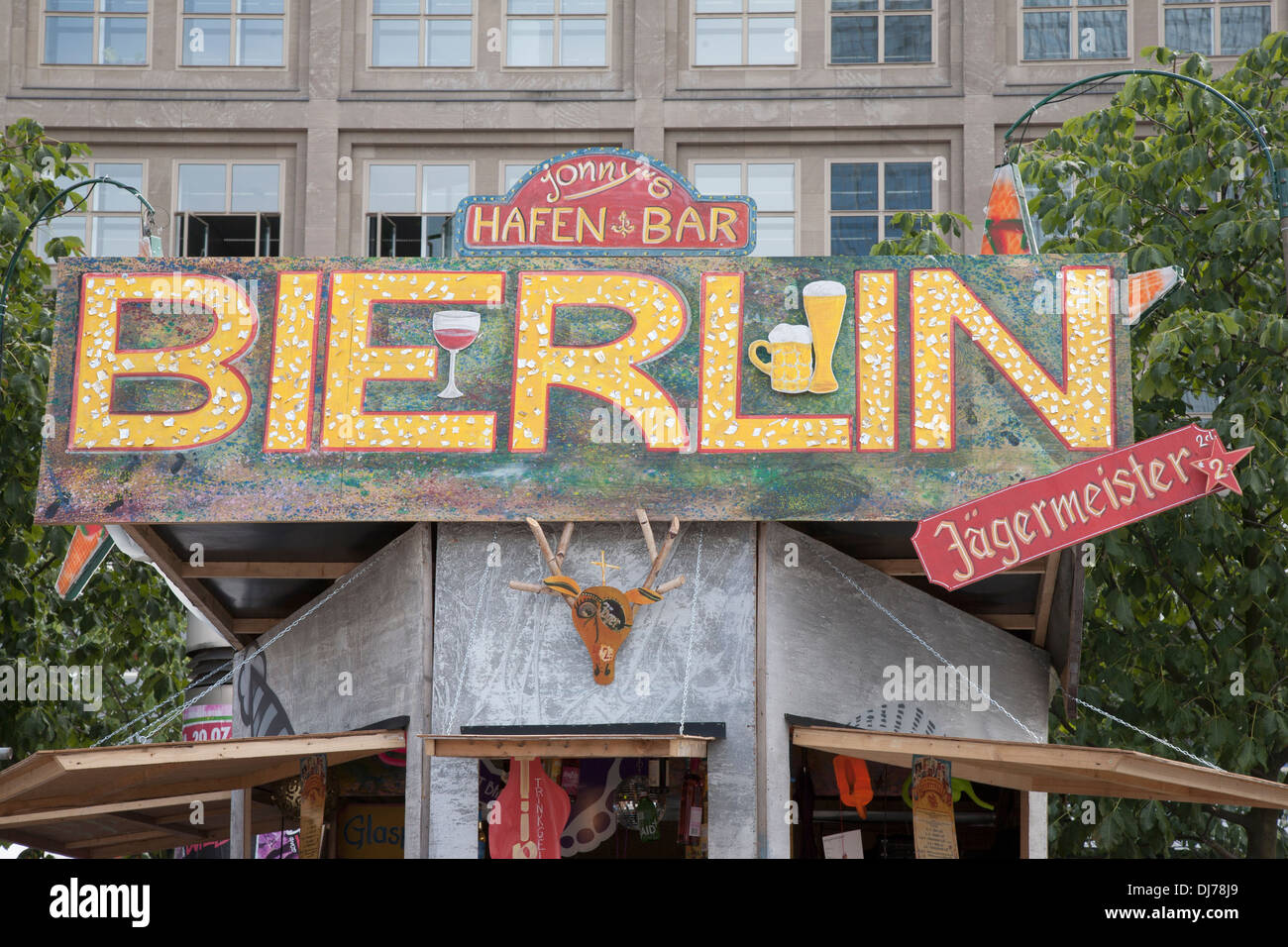 Berlin alexanderplatz food people hi-res stock photography and images ...