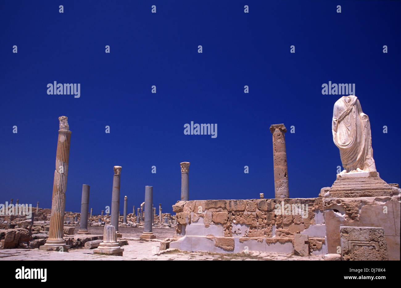 Ancient Sabratha, UNESCO World Heritage Site Stock Photo - Alamy