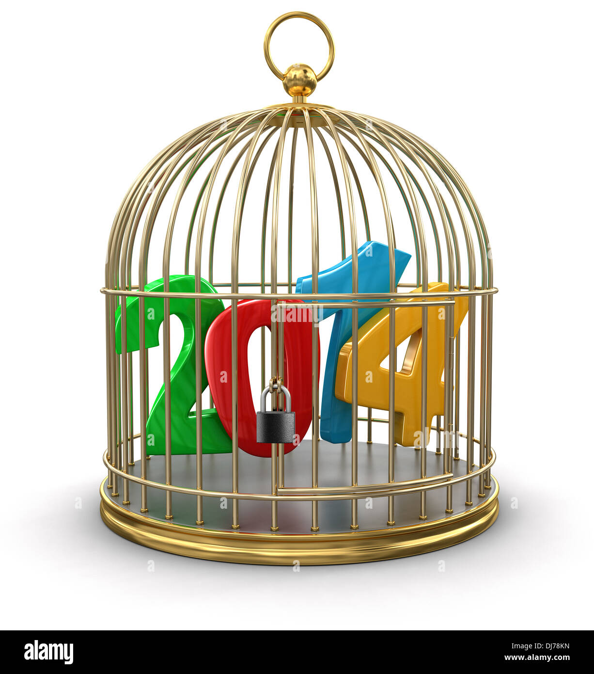 Gold cage hi-res stock photography and images - Alamy