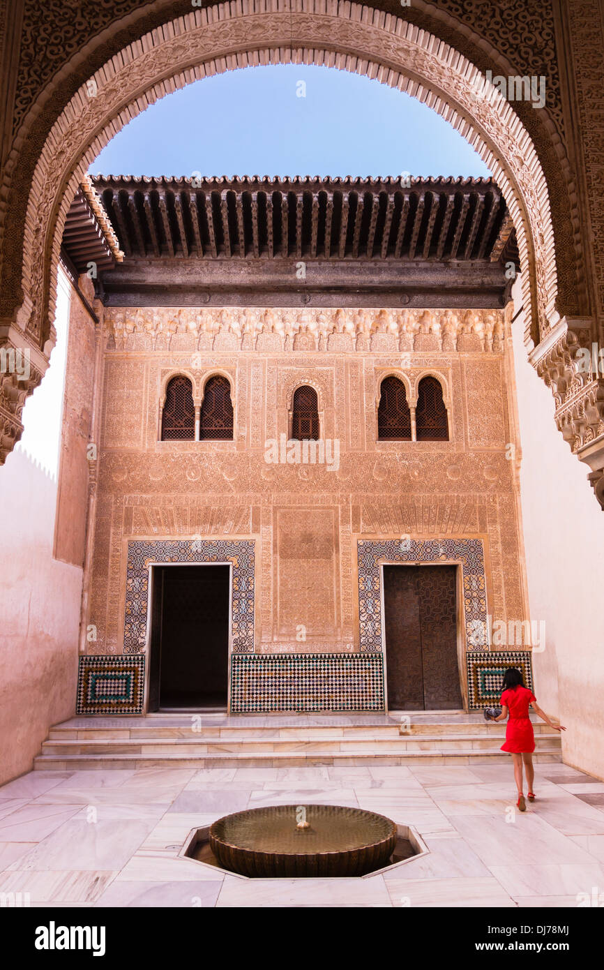 Mexuar hall in alhambra palace hi-res stock photography and images - Alamy