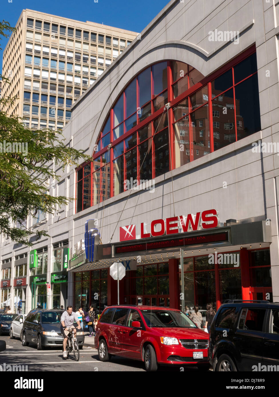 Kips Bay Neighborhood Stores & Loews Cinema, NYC Stock Photo - Alamy