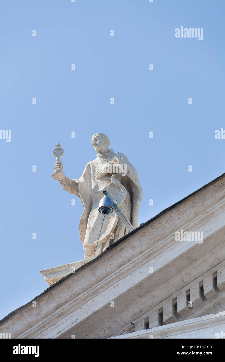 Statue, Vatican City, Rome Stock Photo - Alamy