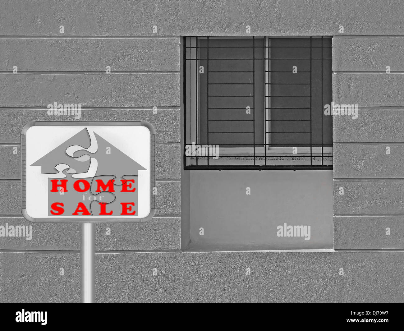 Home For Sale Signboard, Concept Stock Photo - Alamy