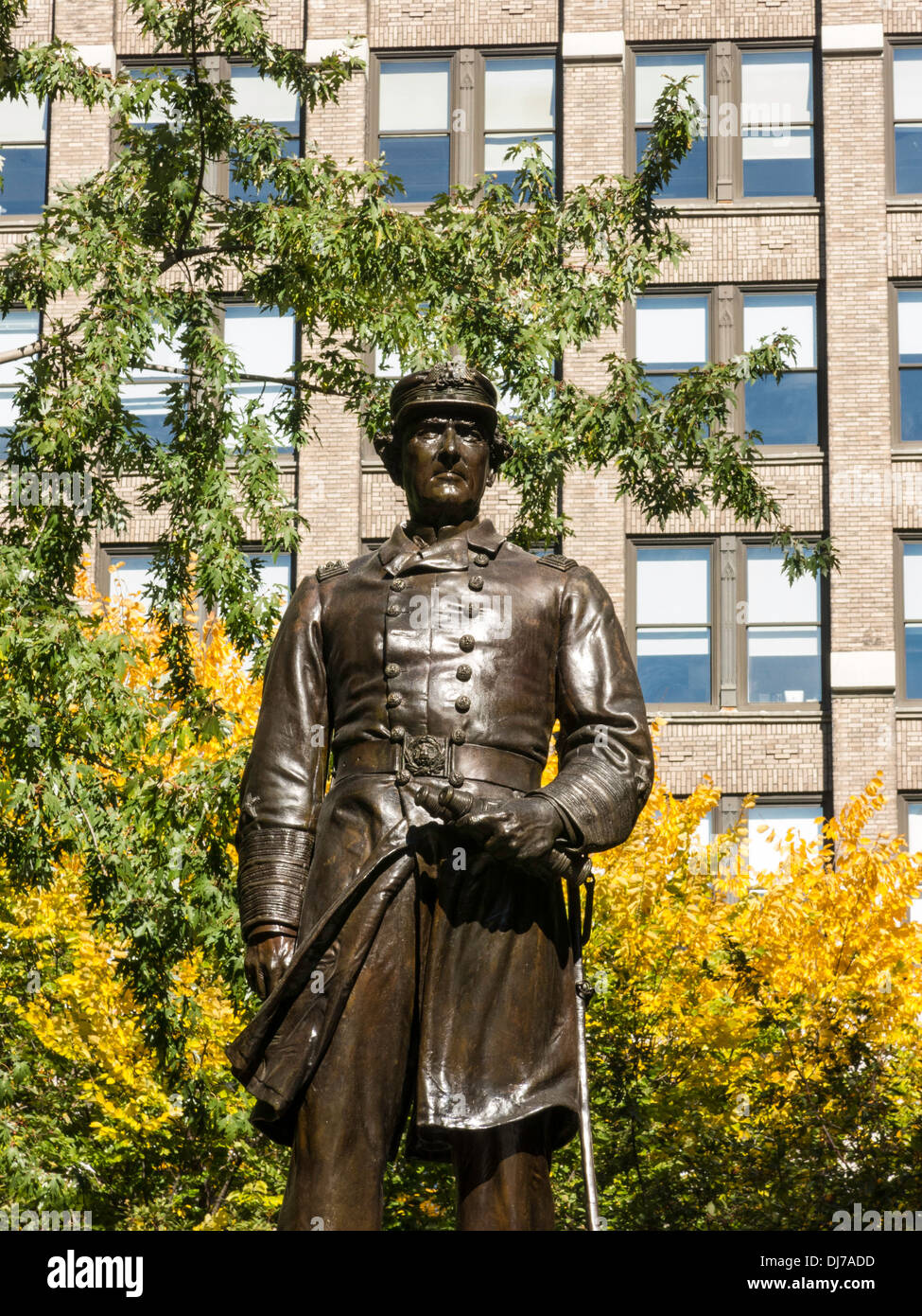 Farragut Monument, Madison Square Park, NYC Stock Photo - Alamy