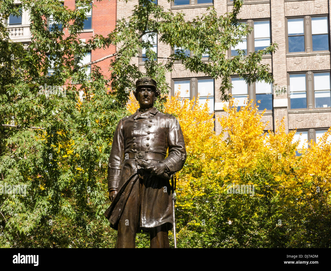 Farragut Monument, Madison Square Park, NYC Stock Photo - Alamy