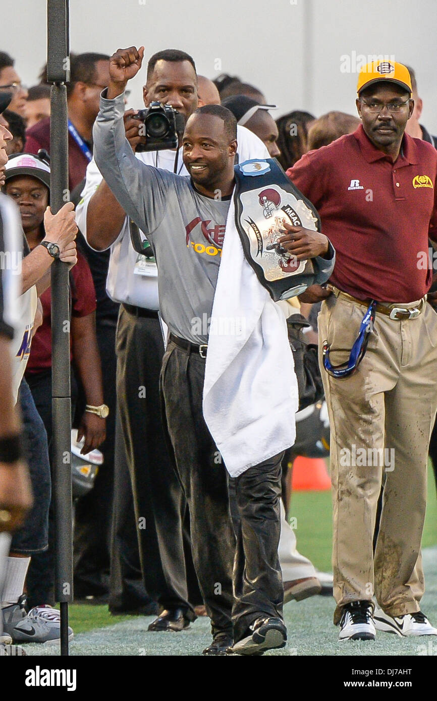 - Orlando, FL, U, . 23rd Nov, 2013. S: Bethune Cookman head coach Brian ...