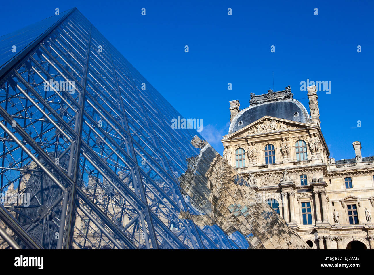 The magnificent Louvre Museum in Paris Stock Photo - Alamy