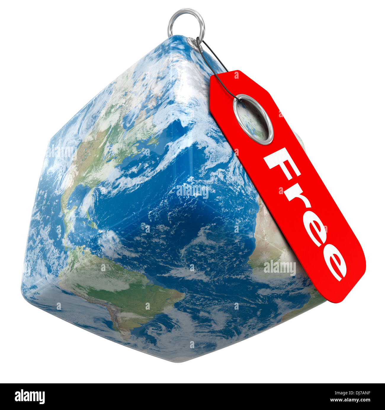Earth Free Price Tag Stock Photo - Alamy