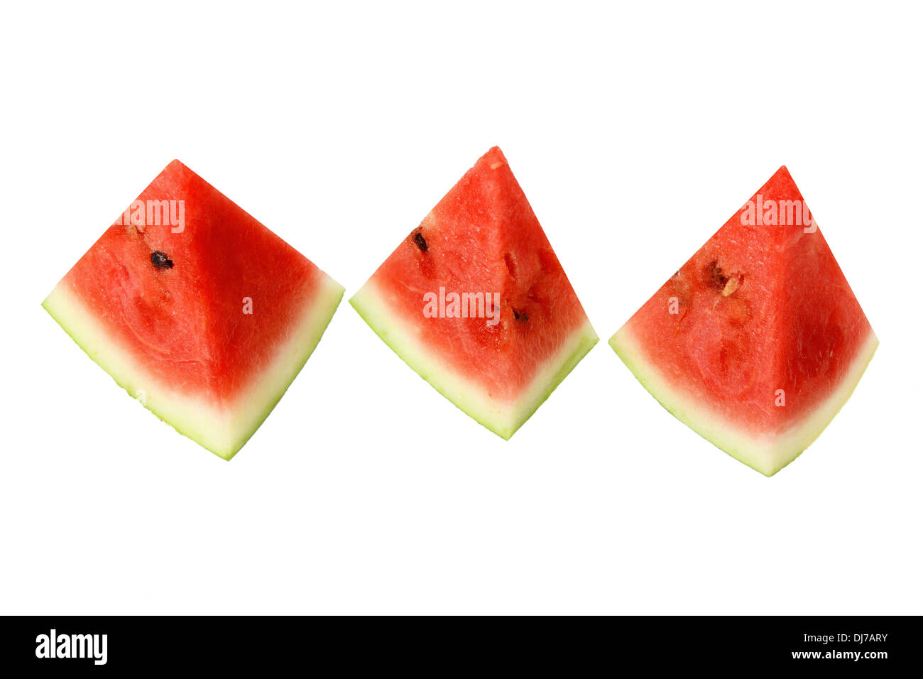 Slices of Watermelon Stock Photo - Alamy