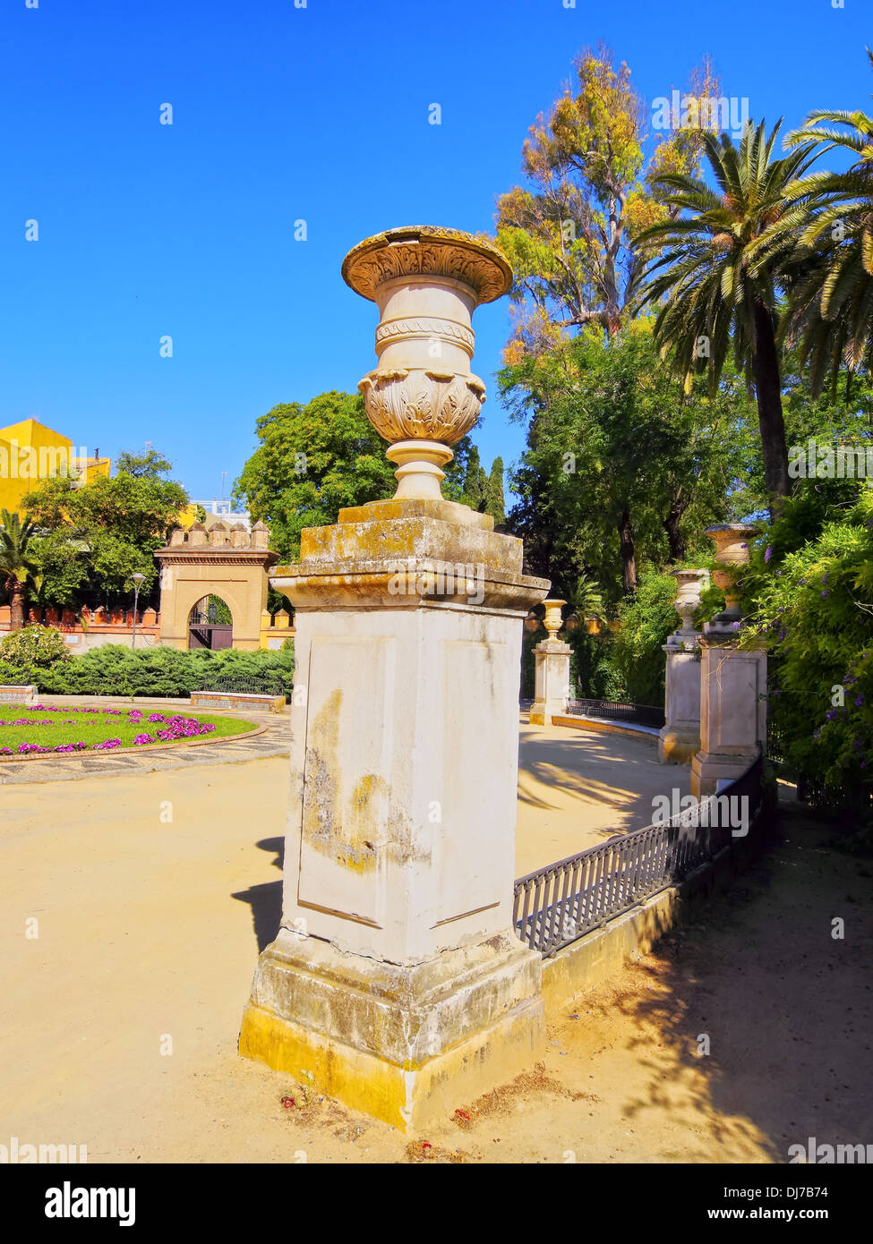 Jardines de Murillo - Gardens of Murillo in Seville, Andalusia, Spain ...
