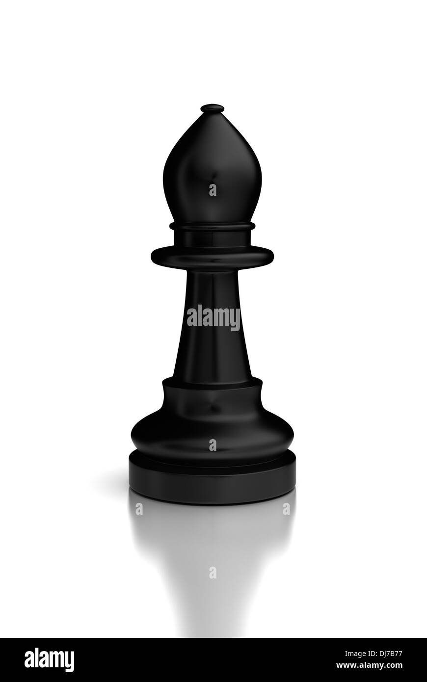 Single Chess Piece (high resolution computer generated image Stock ...
