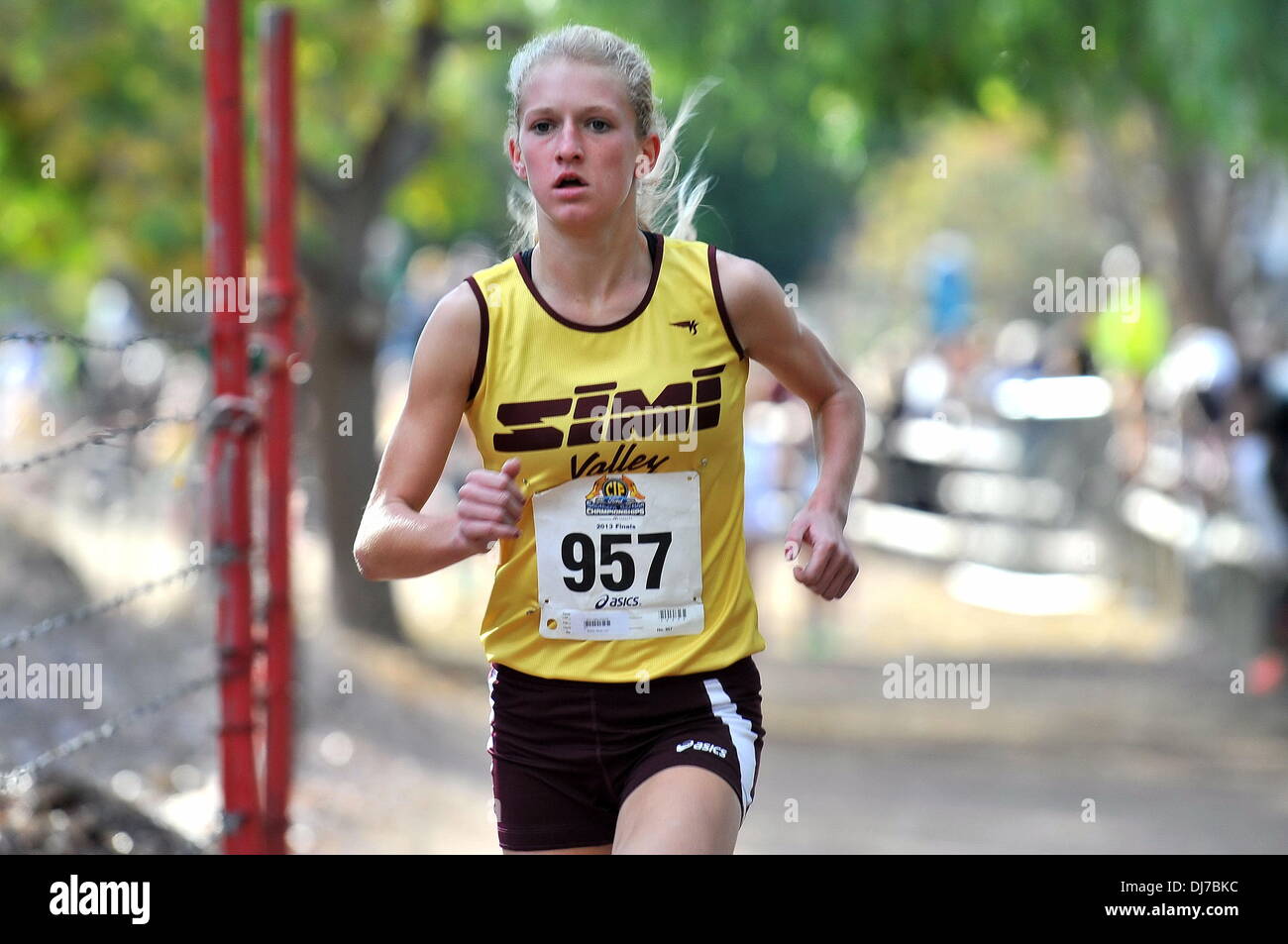November 23 2013 Walnut, CA.Simi Valley High School's Sarah Baxter, one ...