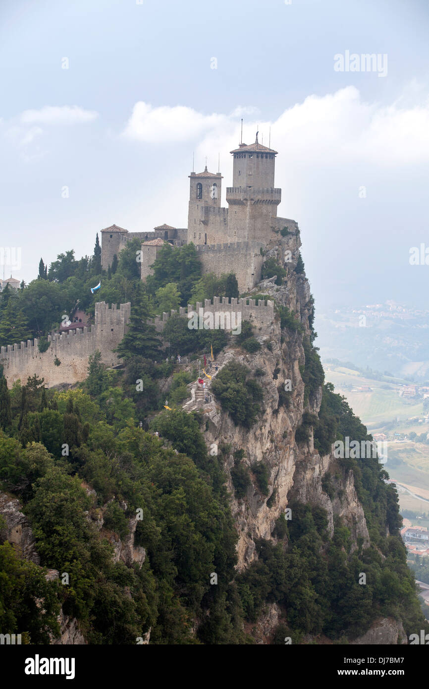 San Marino. Rocca Guaita, Guaita Tower. Monte Titano. Republic of San ...