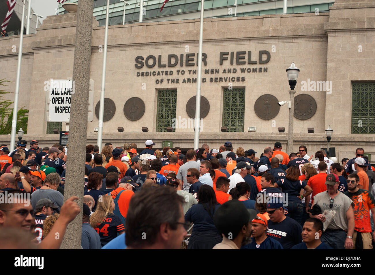 Chicago Bears National Football League fans, Soldier Field, Chicago ...
