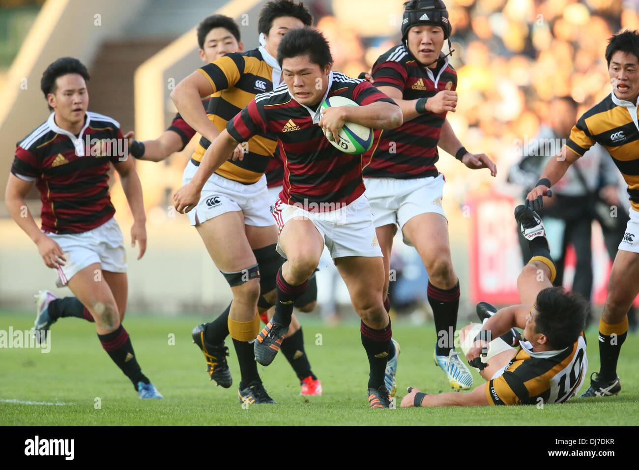 Tokyo, Japan. 23rd Nov, 2013. Yuki Tsubogo (Waseda) Rugby : Kanto ...
