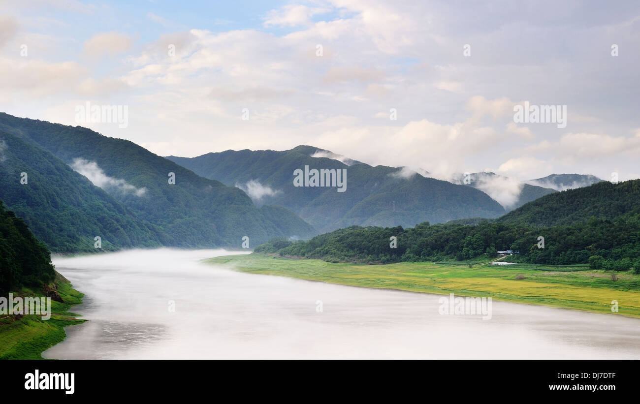Soyang River in Inje, Gangwon-do, Korea Stock Photo - Alamy