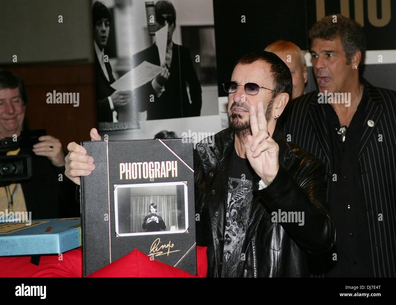 Las Vegas, NV, USA. 23rd Nov, 2013. Ringo Starr, Mark Rivera at a ...