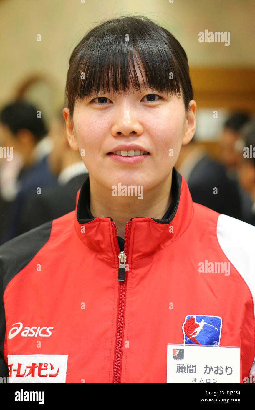 Kishi Memorial Gymnasium, Tokyo, Japan. 22nd Nov, 2013. Kaori Fujima ...