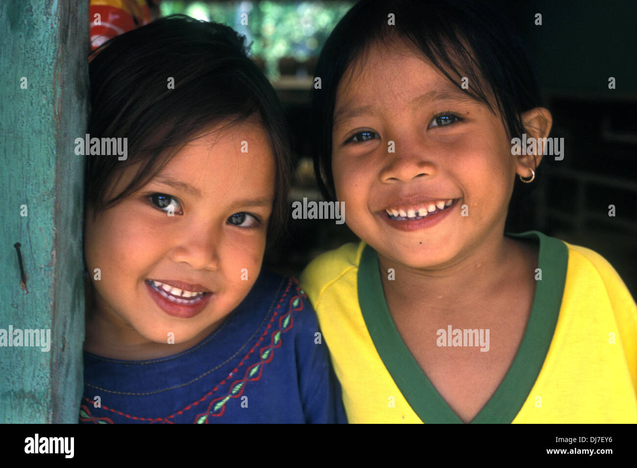 young girls on Lombok, Indonesia Stock Photo - Alamy