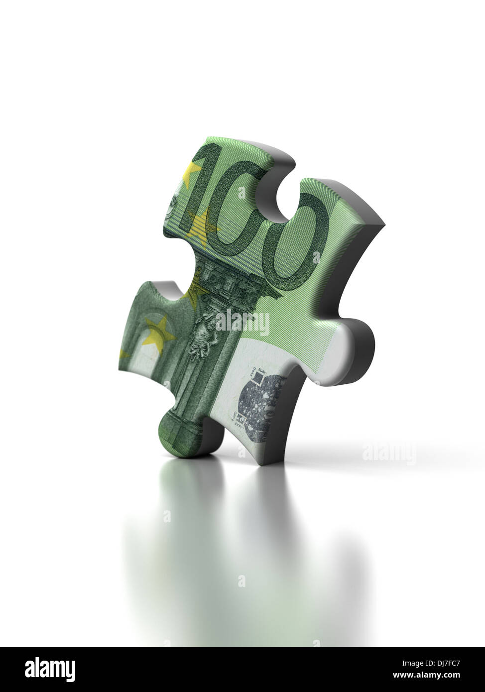 Euro Puzzle (high resolution computer generated image Stock Photo - Alamy