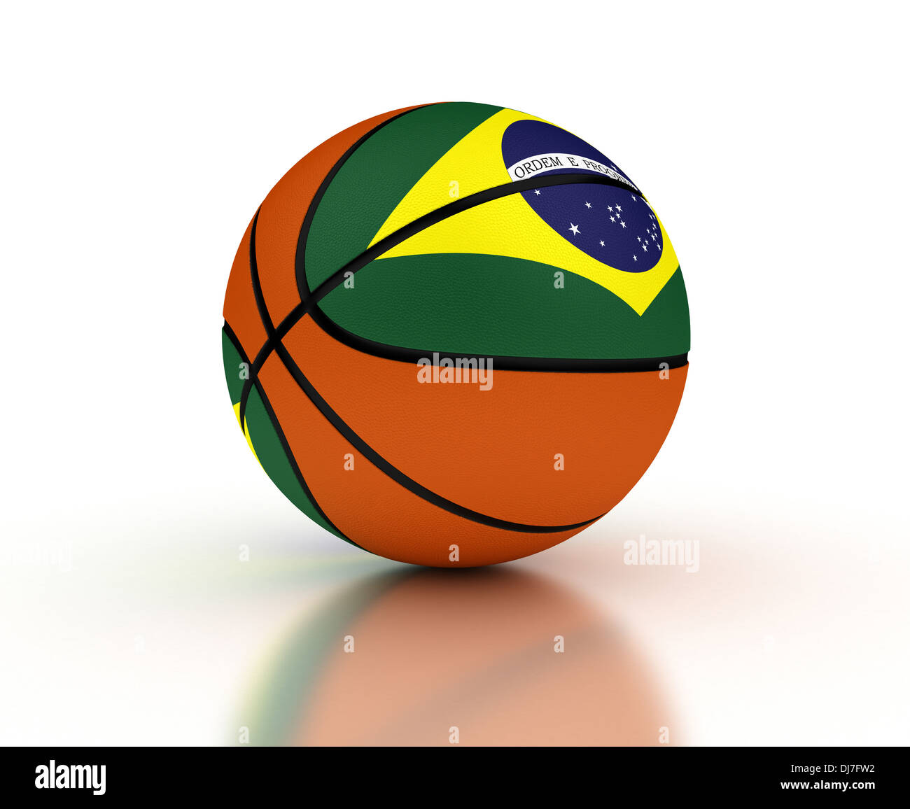 Brazilian Basketball Team (isolated with clipping path Stock Photo - Alamy