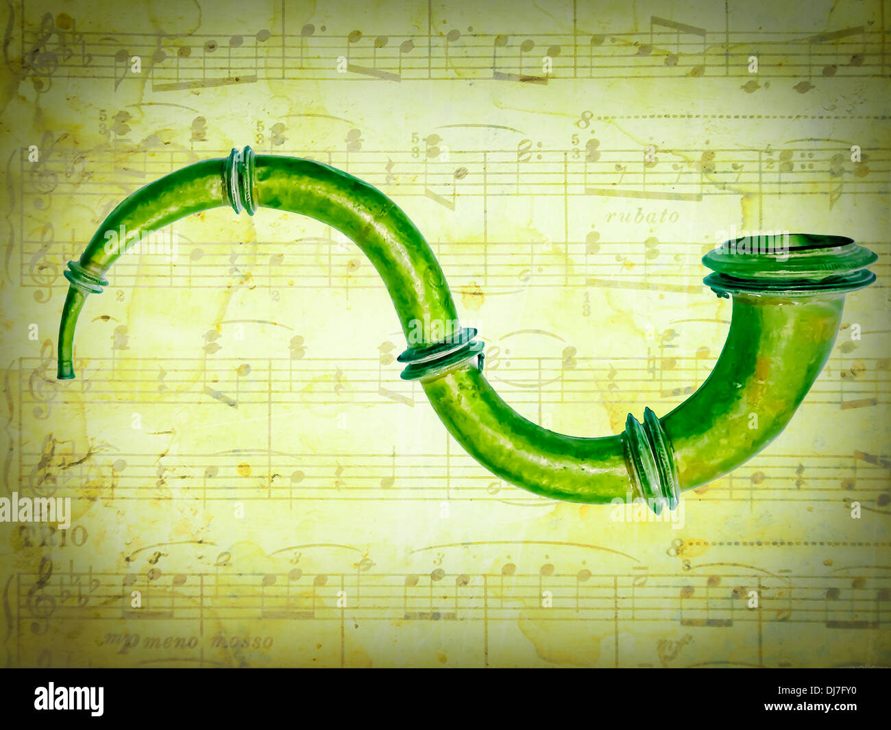 Tutari, trumpet, Musical Instrument, India Stock Photo - Alamy