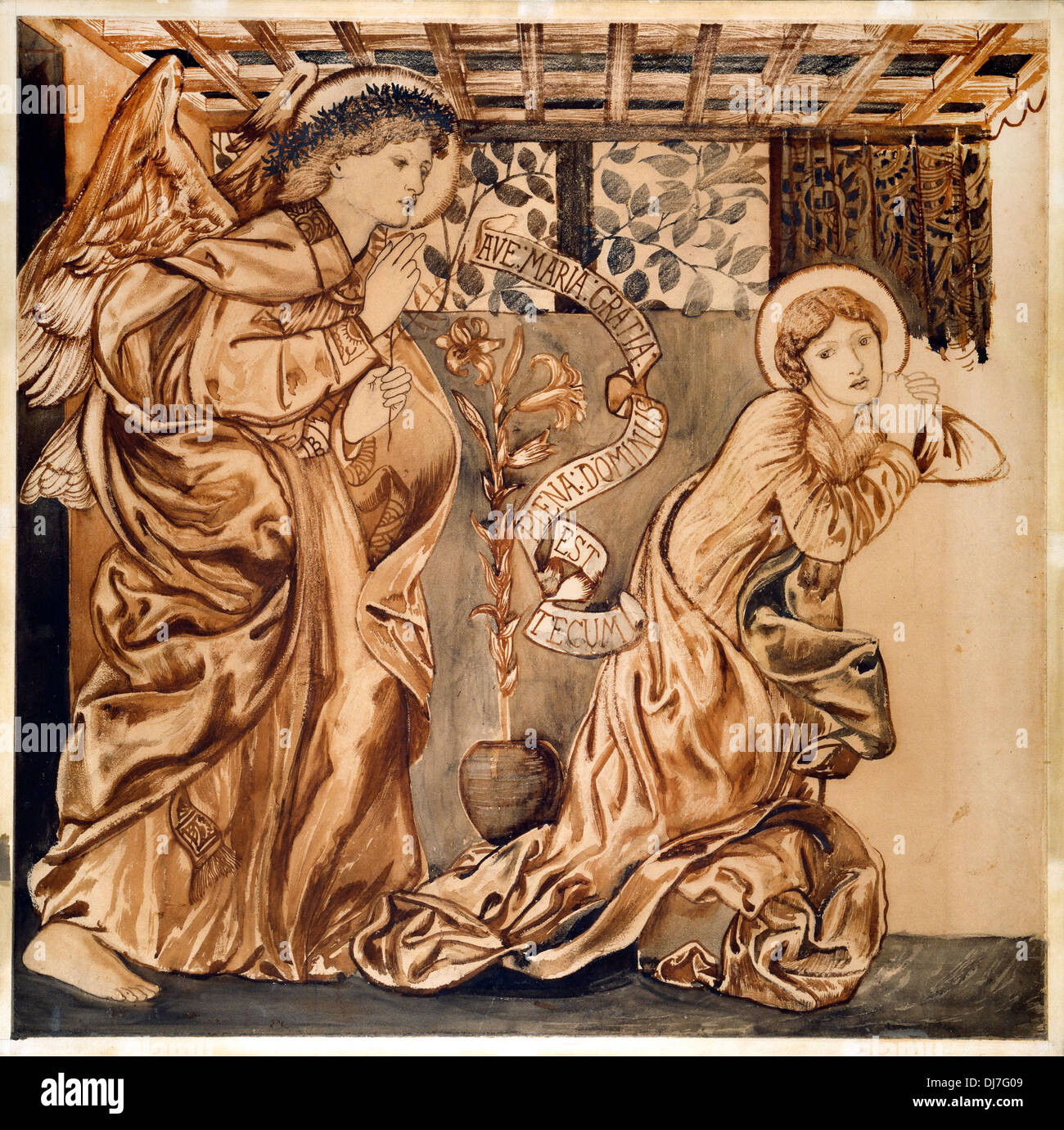 Watercolor over pencil hi-res stock photography and images - Alamy