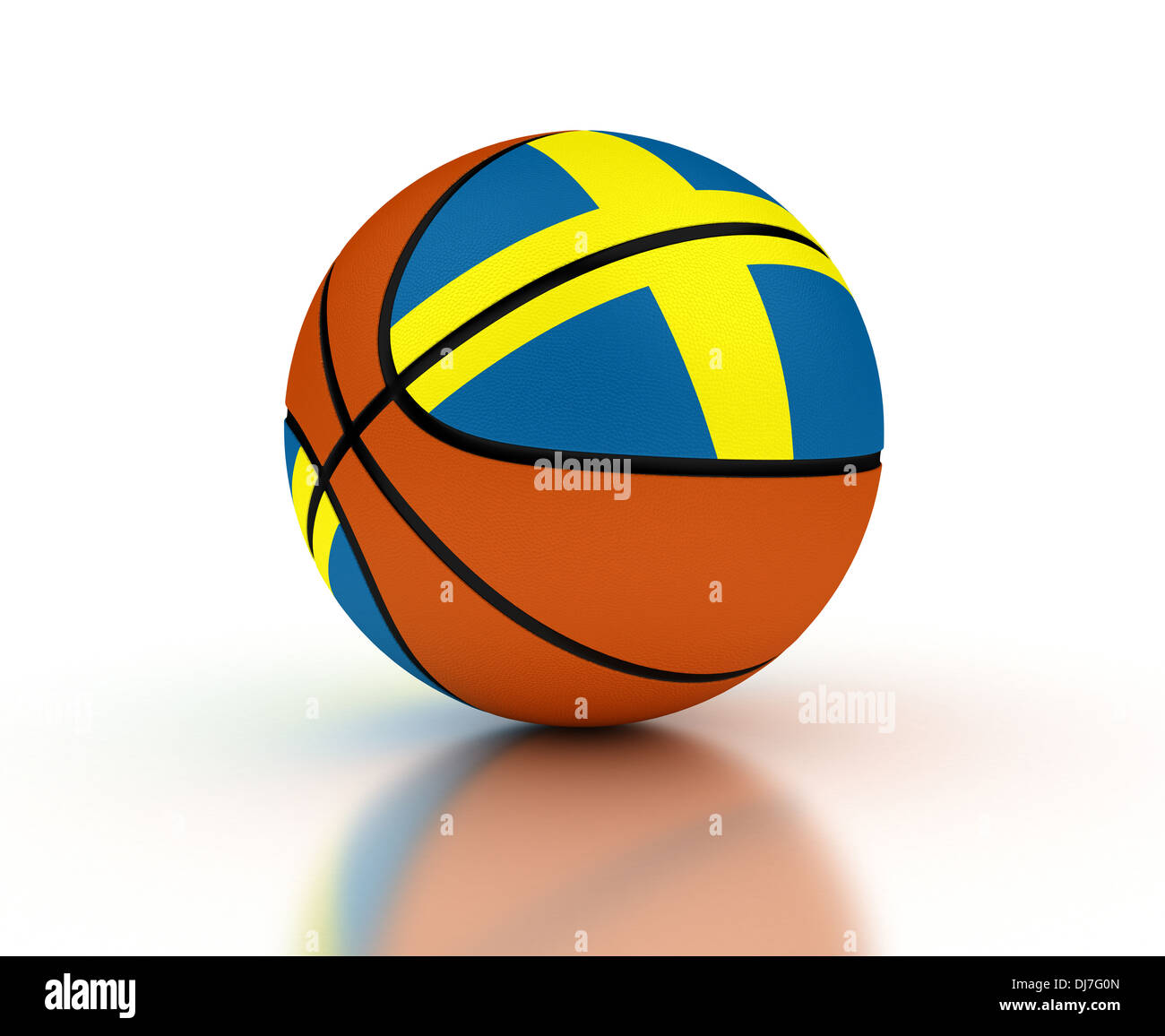Swedish Basketball Team (isolated with clipping path Stock Photo - Alamy