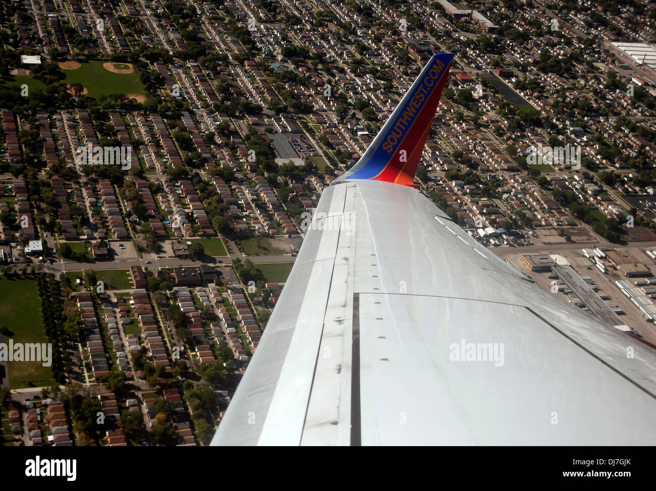Aircraft wing tip hi-res stock photography and images - Alamy