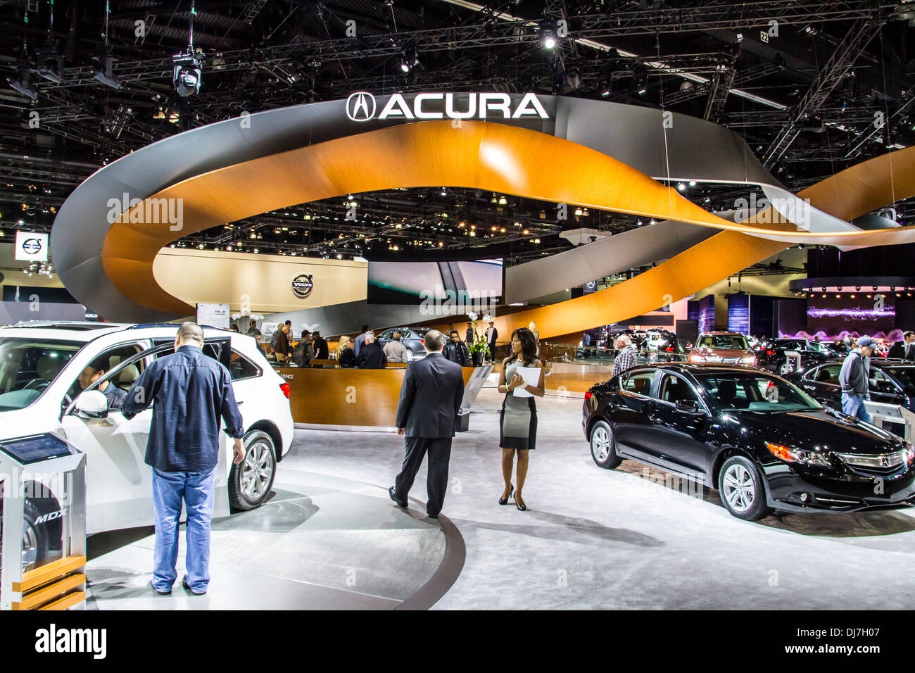 Motor show girl hi-res stock photography and images - Alamy