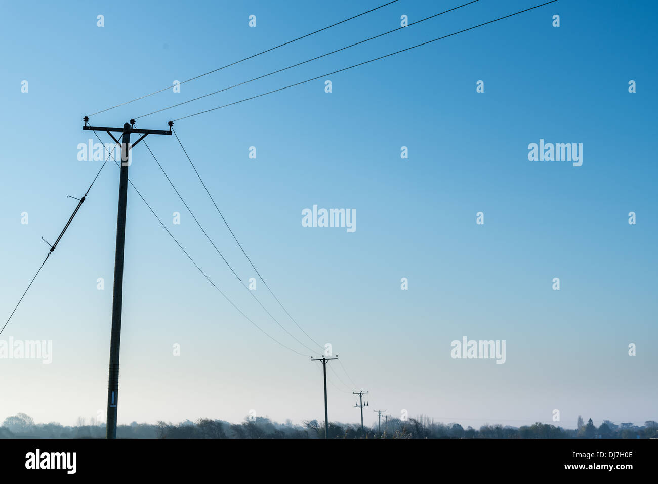 Telegraph poles hi-res stock photography and images - Alamy