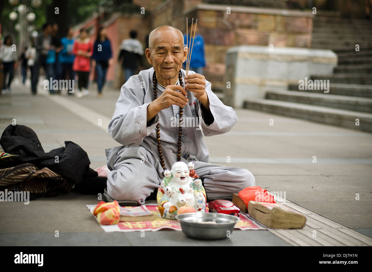 Buddhist devotee hi-res stock photography and images - Alamy