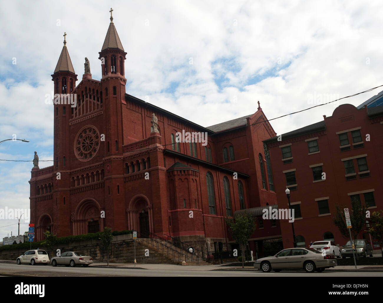 Epiphany Catholic Church, Pittsburgh, Pennsylvania, USA Stock Photo - Alamy