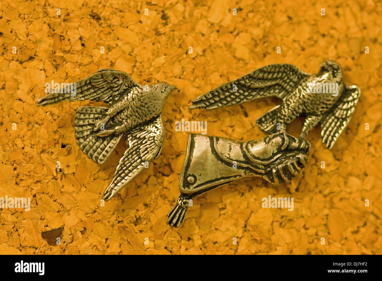 Pewter pin badges hi-res stock photography and images - Alamy