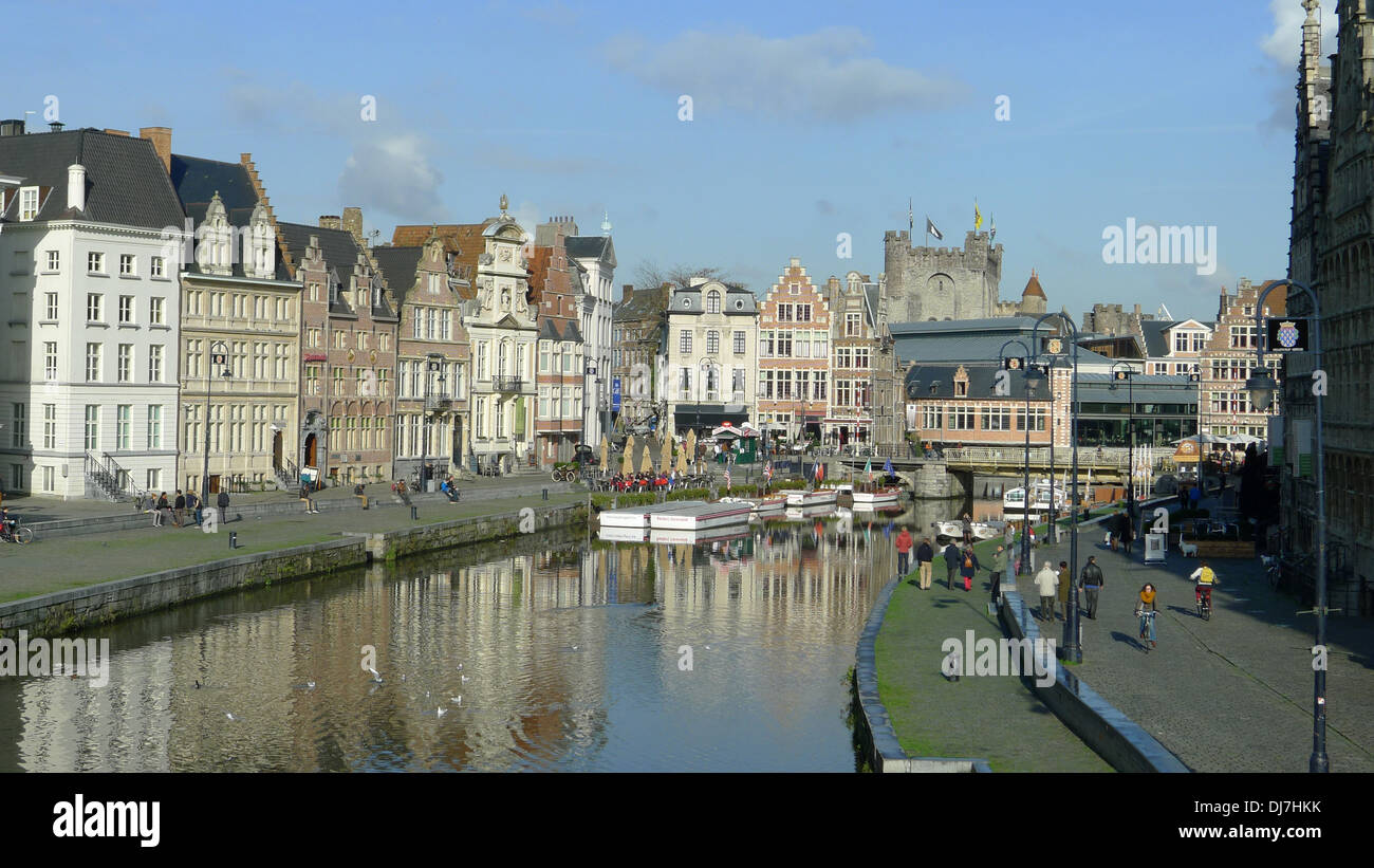 Ghent architecture hi-res stock photography and images - Alamy