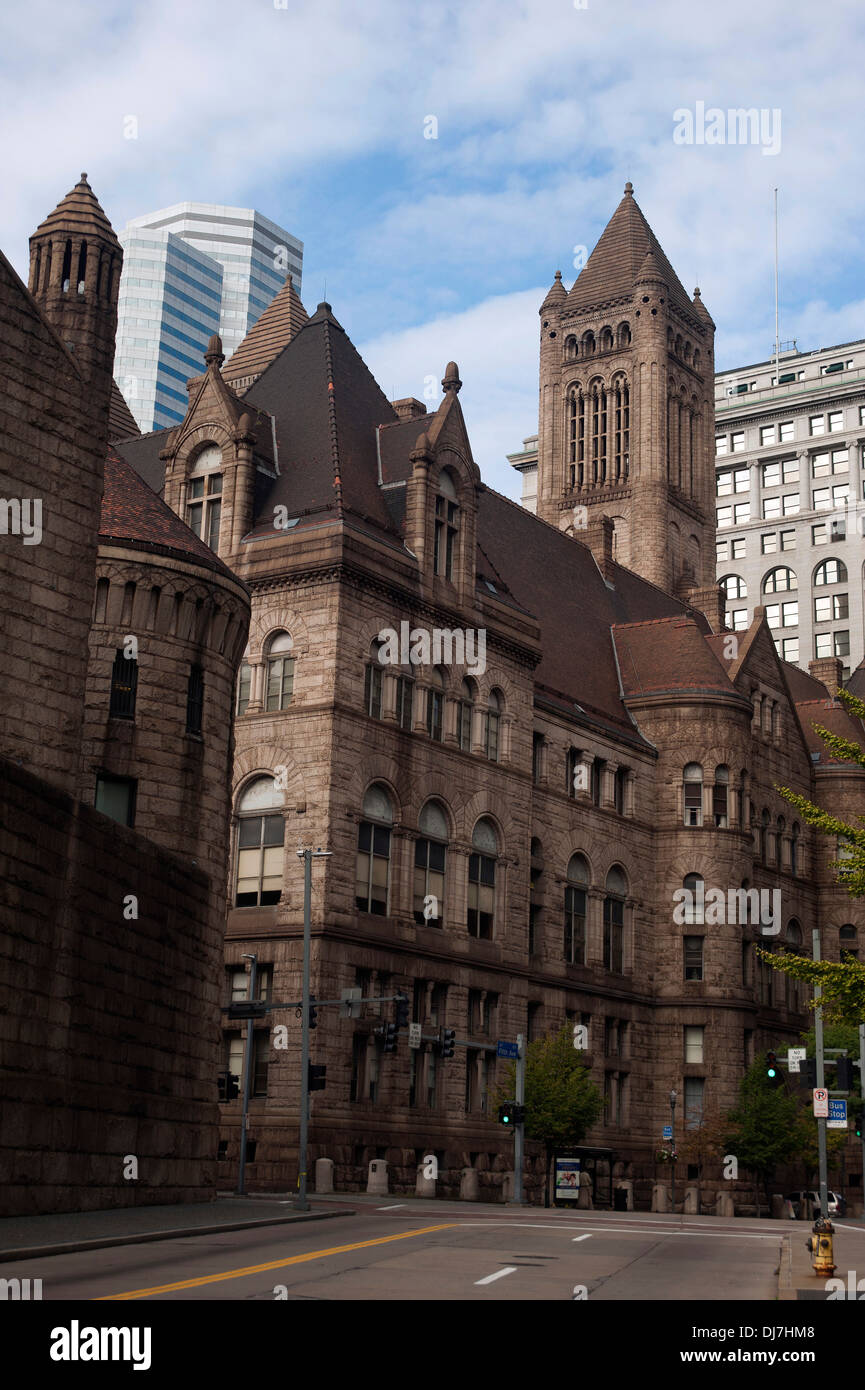 Allegheny County Courthouse, Pittsburgh, Pennsylvania, USA Stock Photo ...