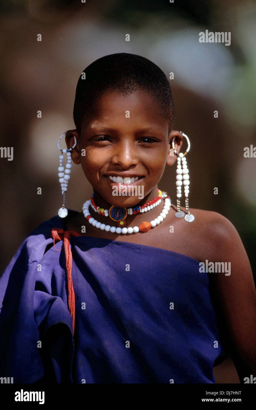 Masai Beadwork Tanzania Stock Photos & Masai Beadwork Tanzania Stock ...