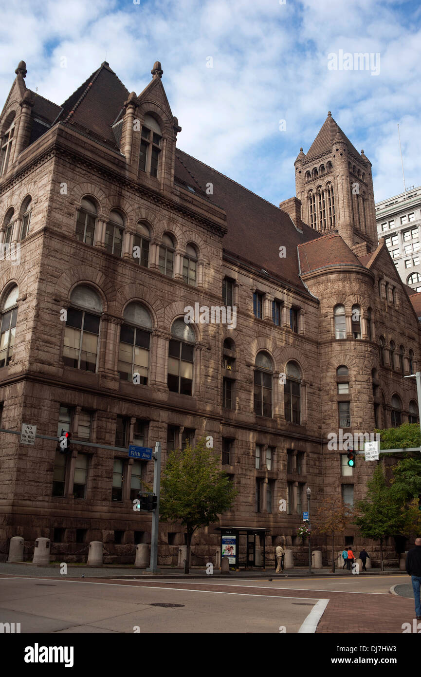 Allegheny County Courthouse, Pittsburgh, Pennsylvania, USA Stock Photo ...