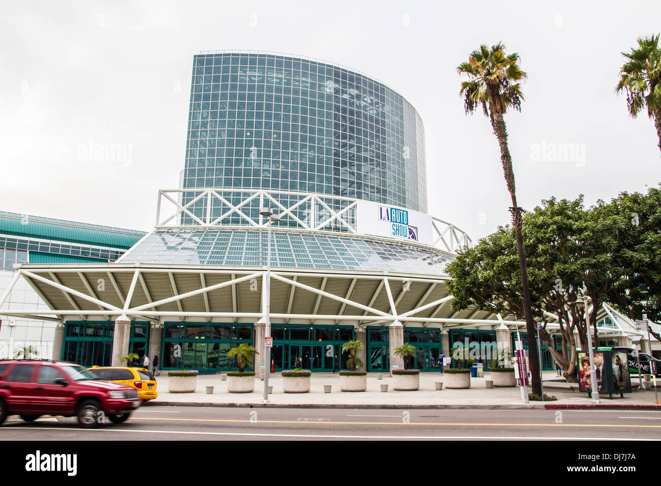 The Los Angeles convention center main entrance during the Los Angeles ...