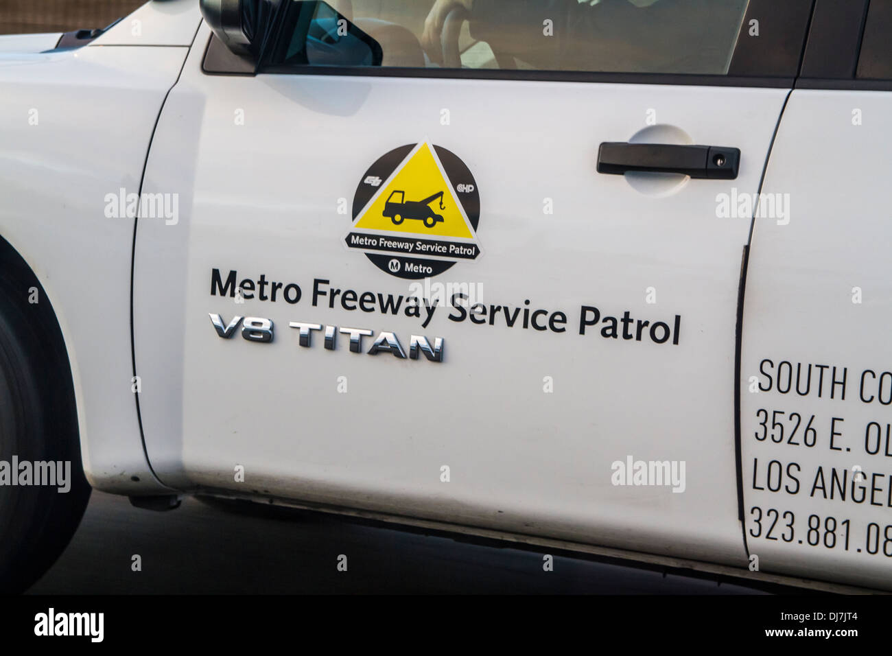 Freeway service patrol hi-res stock photography and images - Alamy