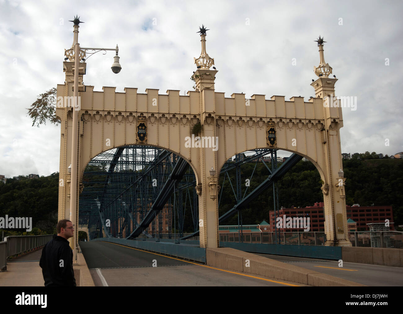 Smithfield Street Bridge, Pittsburgh, Pennsylvania, USA Stock Photo - Alamy