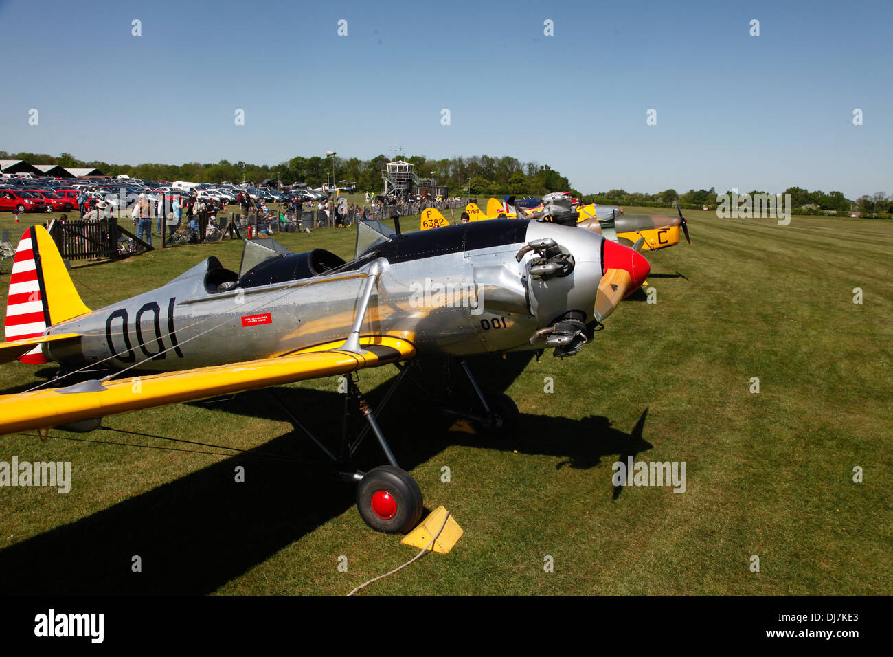 Ryan PT-22 1930s aircraft at Old Warden airfield Stock Photo - Alamy