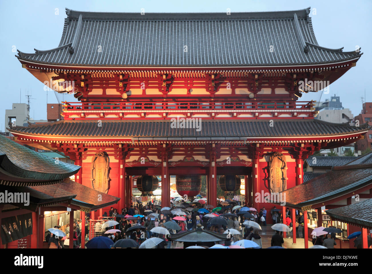 Japan, Tokyo, Asakusa, Sensoji Temple, Hozo-mon Gate Stock Photo - Alamy