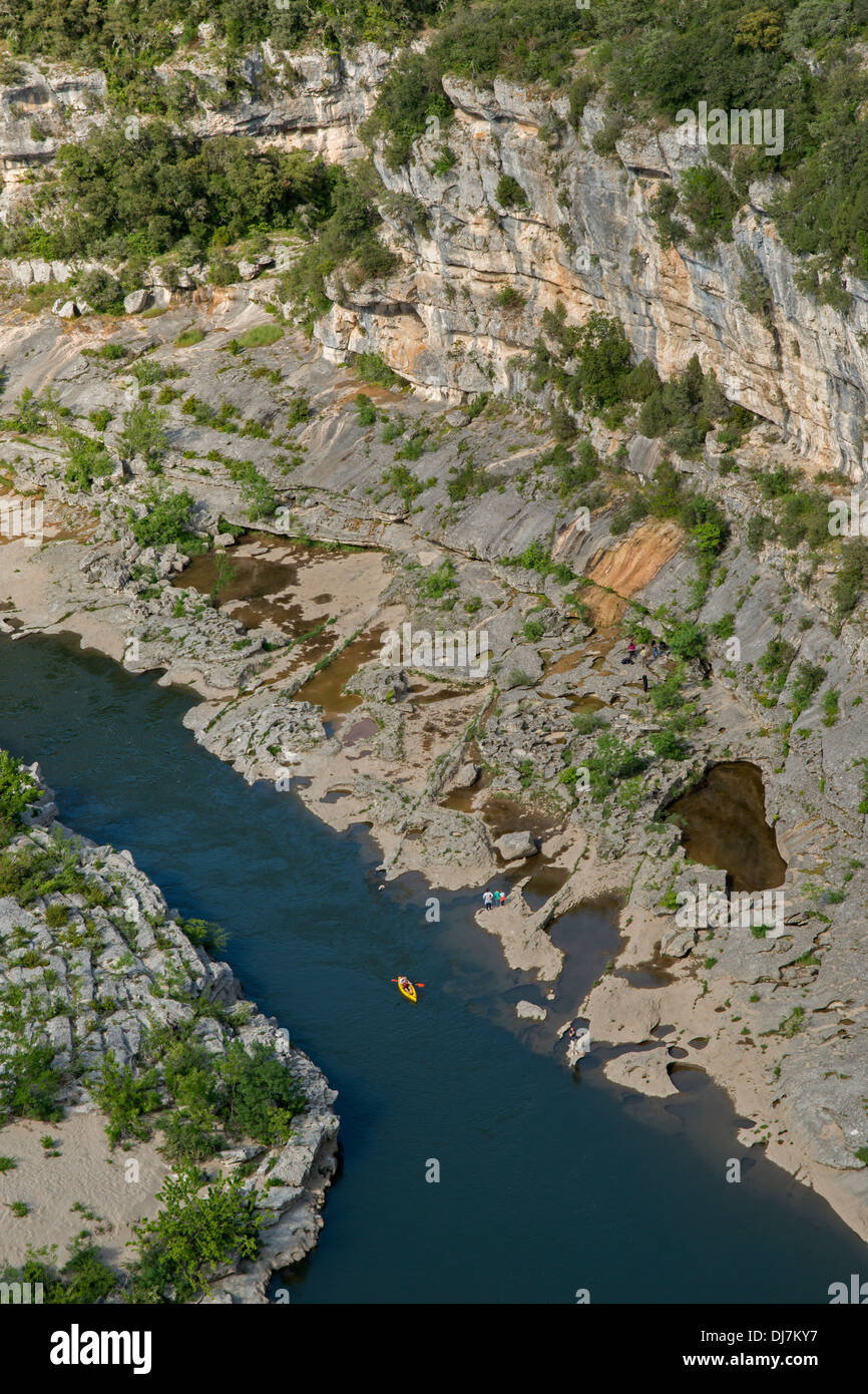 France ardeche canoe hi-res stock photography and images - Alamy