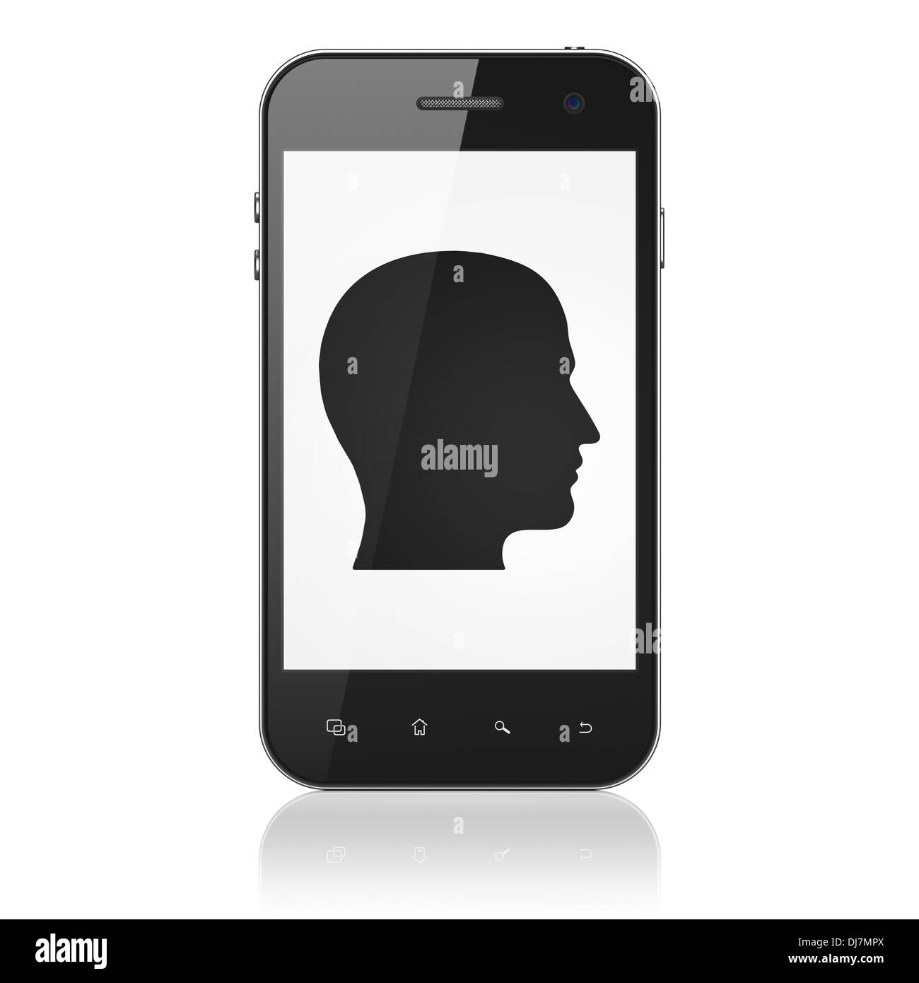 Mobile phone advert Black and White Stock Photos & Images - Alamy