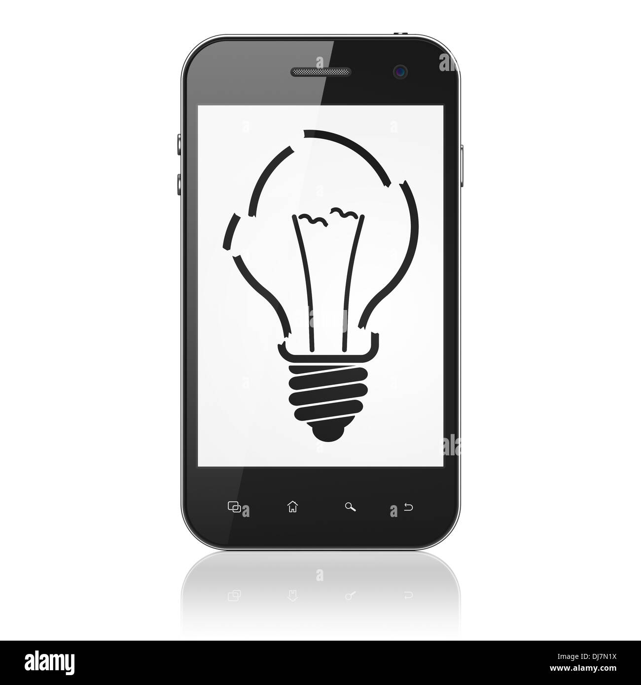 Light bulb money on Black and White Stock Photos & Images - Alamy