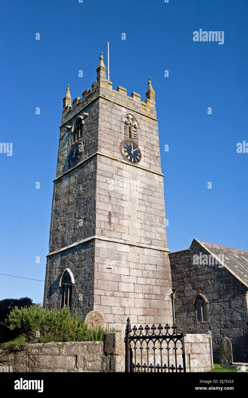 St Just Parish Church in Cornwall UK Stock Photo - Alamy
