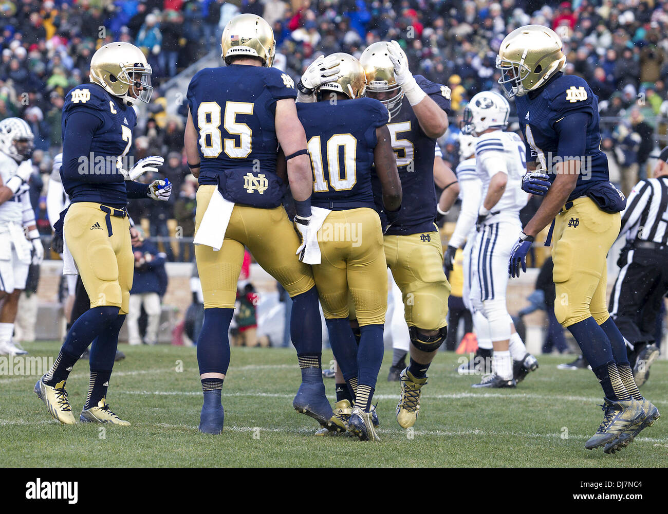 South Bend, Indiana, USA. 23rd Nov, 2013. November 23, 2013: Notre Dame ...